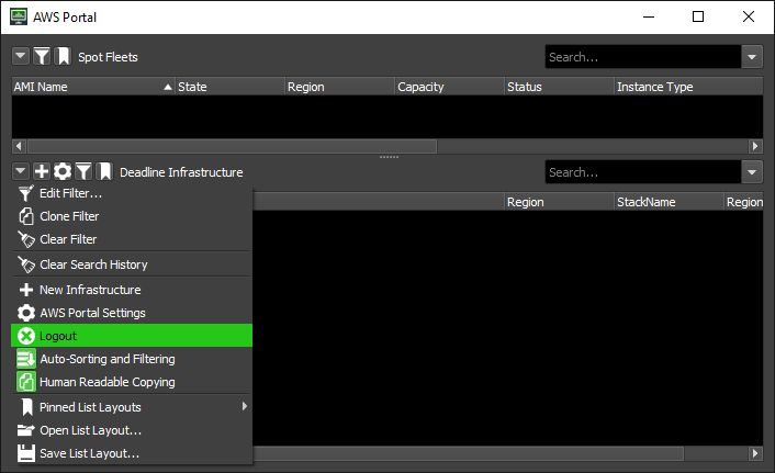 AWS Portal Configuration Reference — Deadline 10.2.1.1 documentation